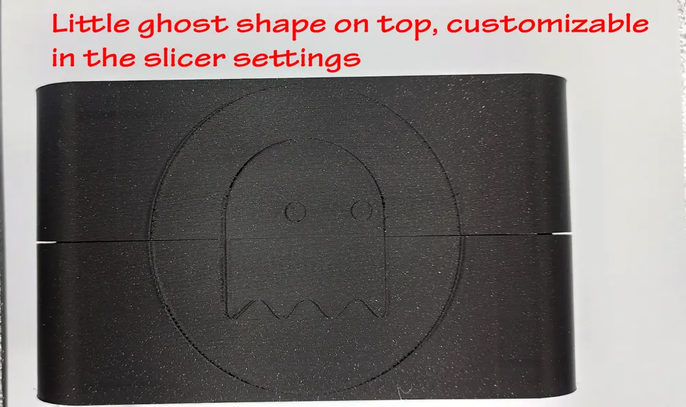 Flat Game Over Lamp Pacman ghost edition by Savo222 - MakerWorld