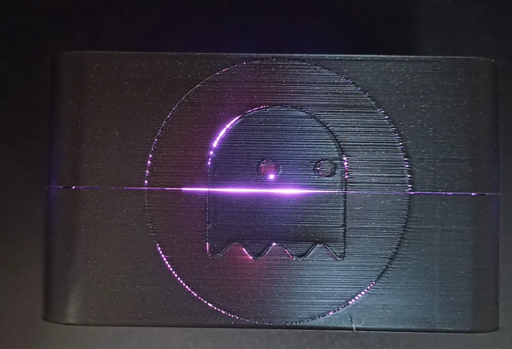 Flat Game Over Lamp Pacman ghost edition by Savo222 - MakerWorld