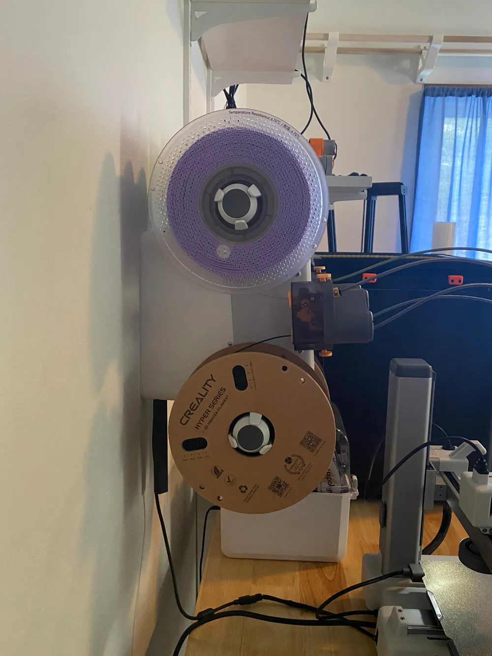 Bambu A1 Mini AMS Lite Heavy Duty Wall Mount by cwills75 - MakerWorld