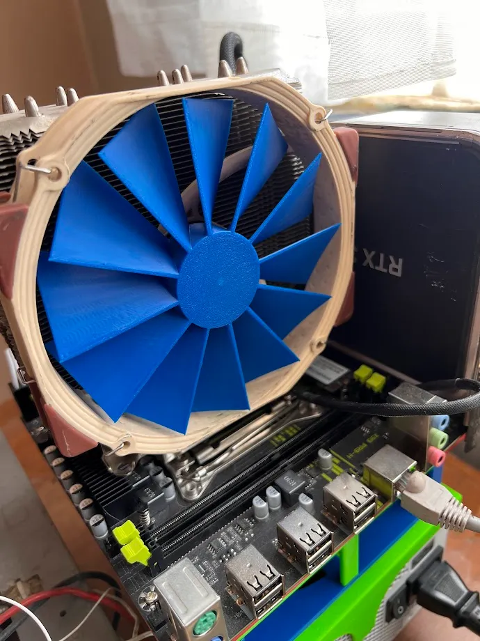 NF-A14 PWM Blade fan repair fix by bultodepapas - MakerWorld