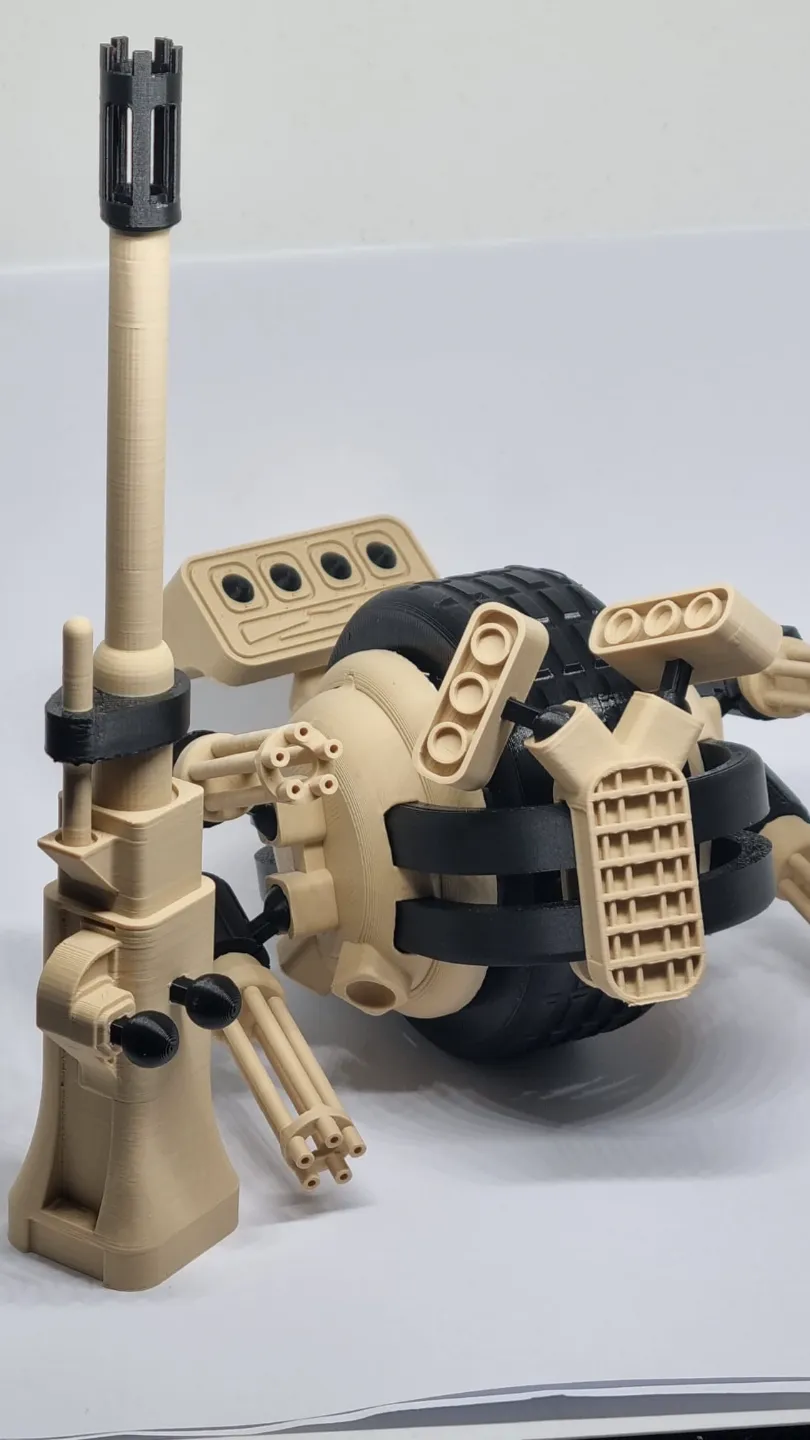 MonoRobo v1 (Mobile robot) by ChirikMakerWorld: Download Free 3D Models