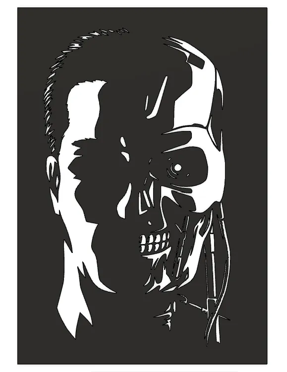 Terminator Wall Art by printmanufaktur - MakerWorld