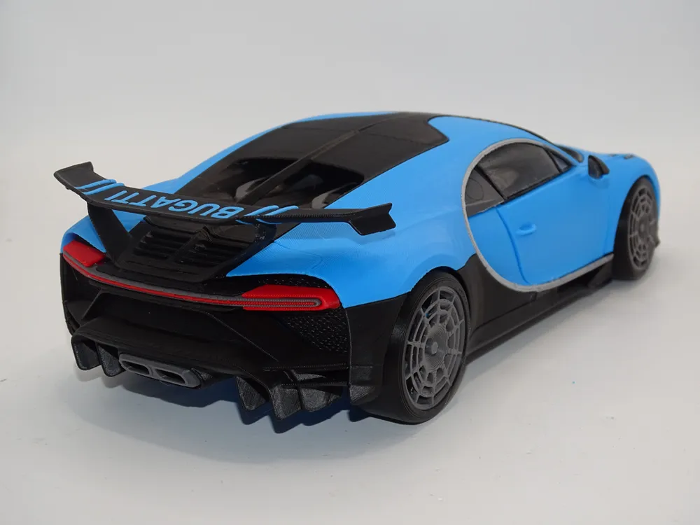 Bugatti Chiron Pur Sport com Direção 1:19 - Modelo gratuito para ...