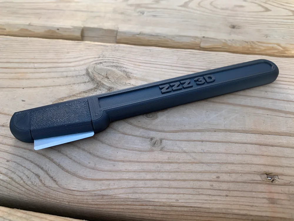 Zzz 3D Slice - Box Cutter - Free 3D Print Model - MakerWorld