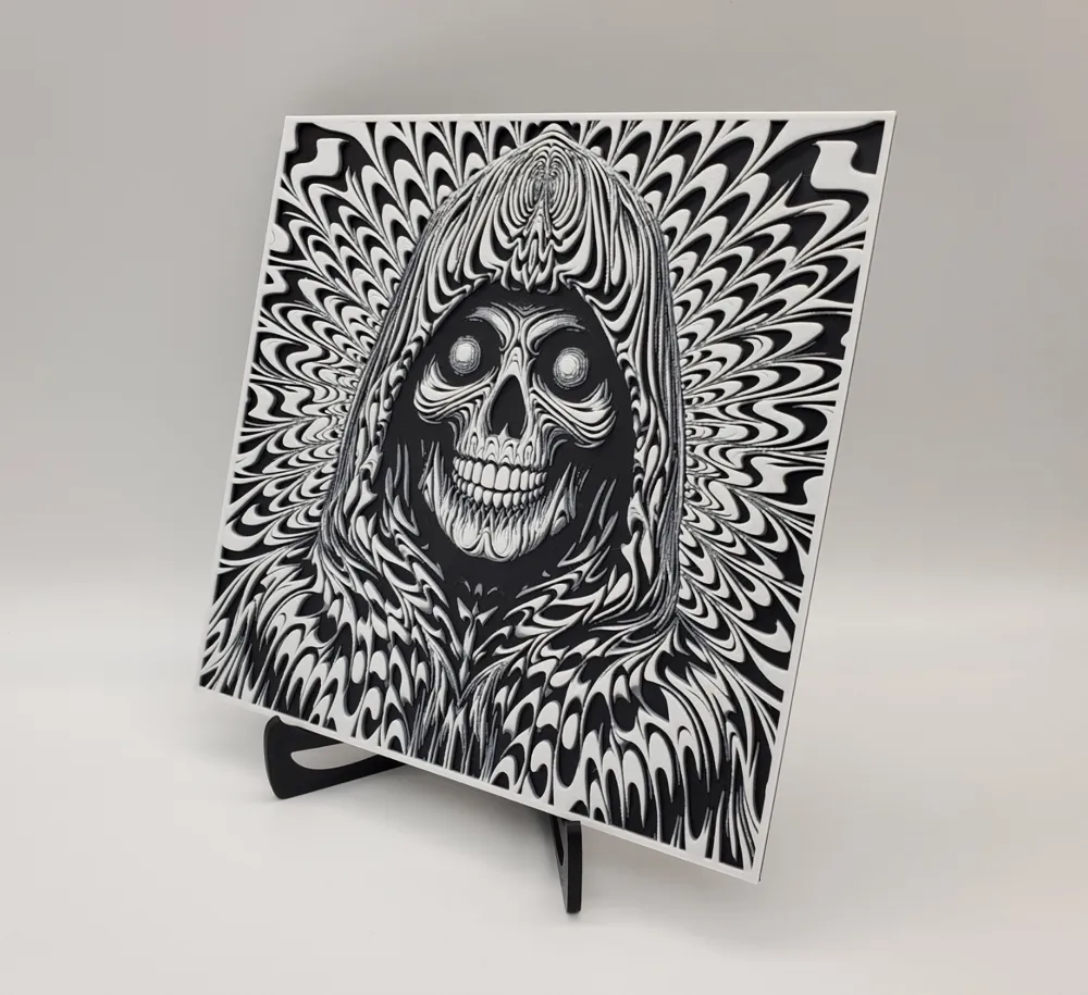Reaper Madness Visual Illusion by ABUNDANT 3D - MakerWorld