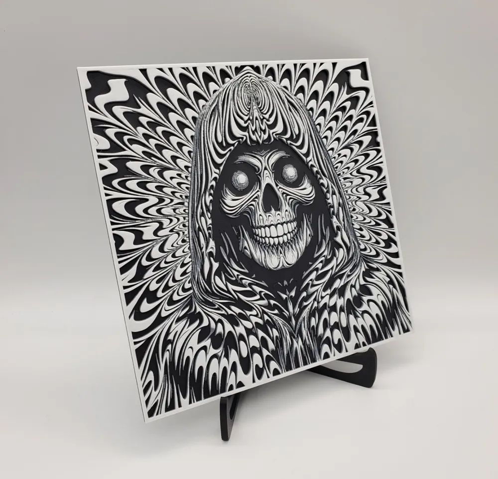 Reaper Madness Visual Illusion by ABUNDANT 3D - MakerWorld