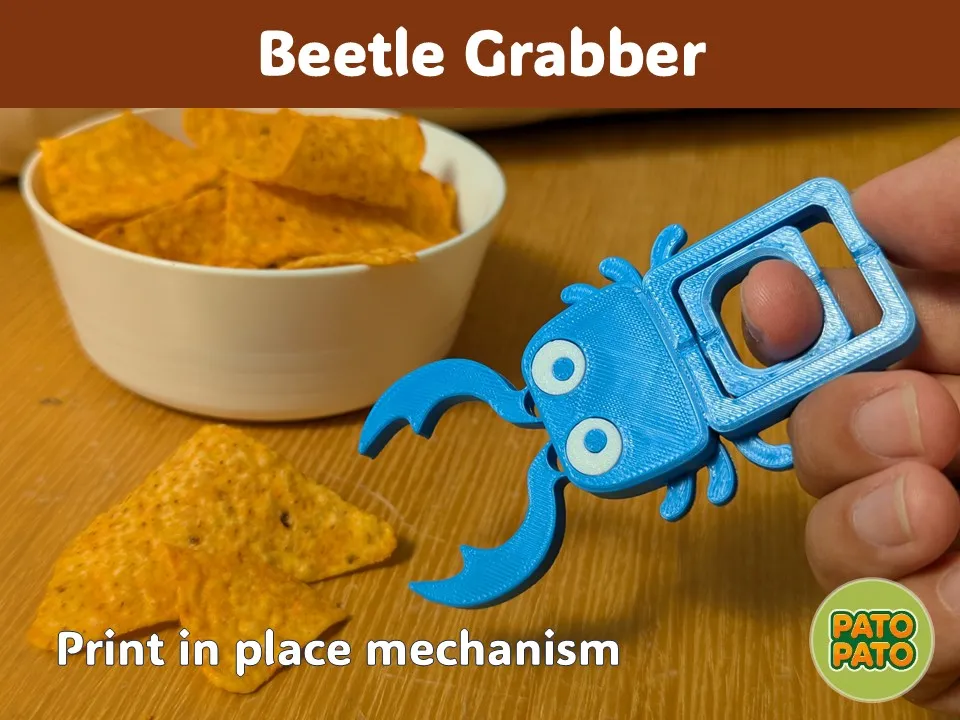 Beetle Grabber by Patopato_Design MakerWorld: Download Free 3D Models