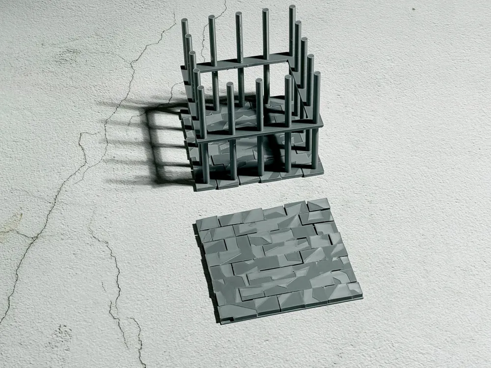 Miniature toy prison cell by Don MakerWorld: Download Free 3D Models