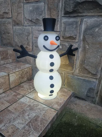 Snowman - Free 3D Print Model - MakerWorld