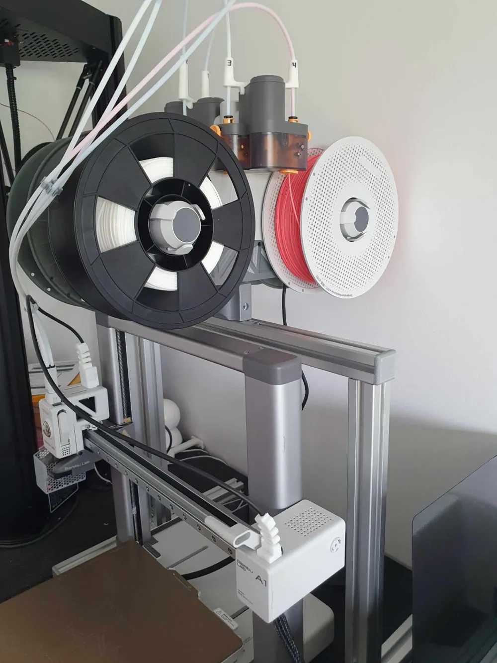 AMS lite Top Mount A1 by myre3d - MakerWorld