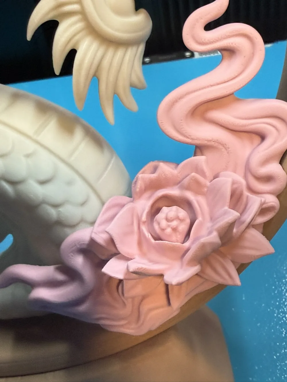 LOTUS & DRAGON HARMONY - Free 3D Print Model - MakerWorld
