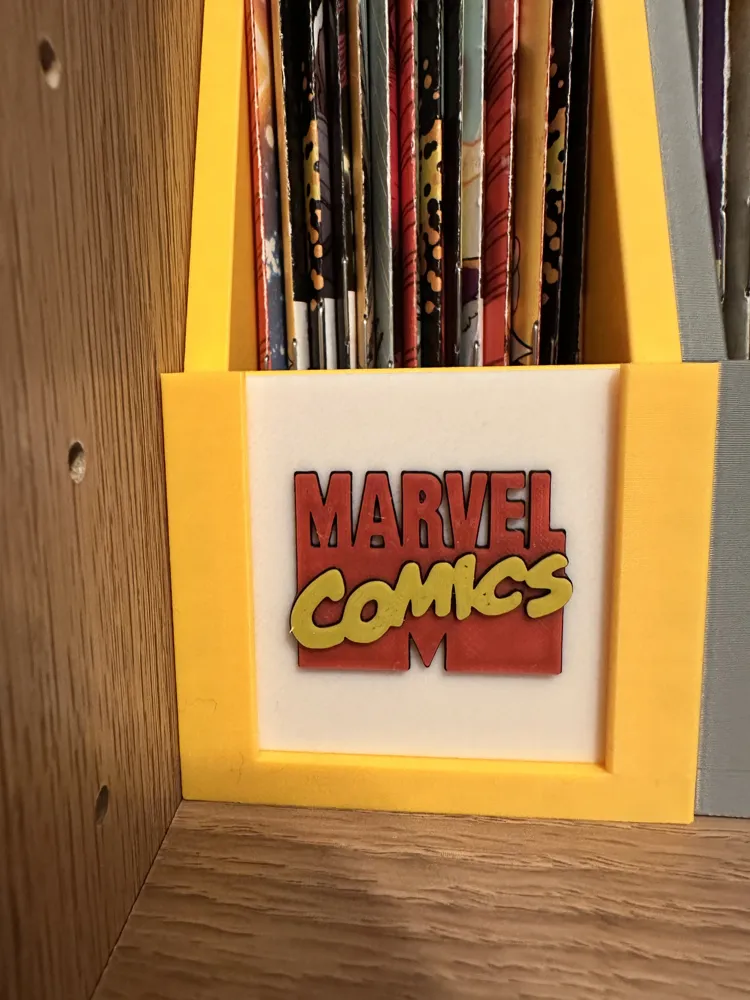 Marvel Comics - Comic book holder label by ameir.alzoubi MakerWorld ...