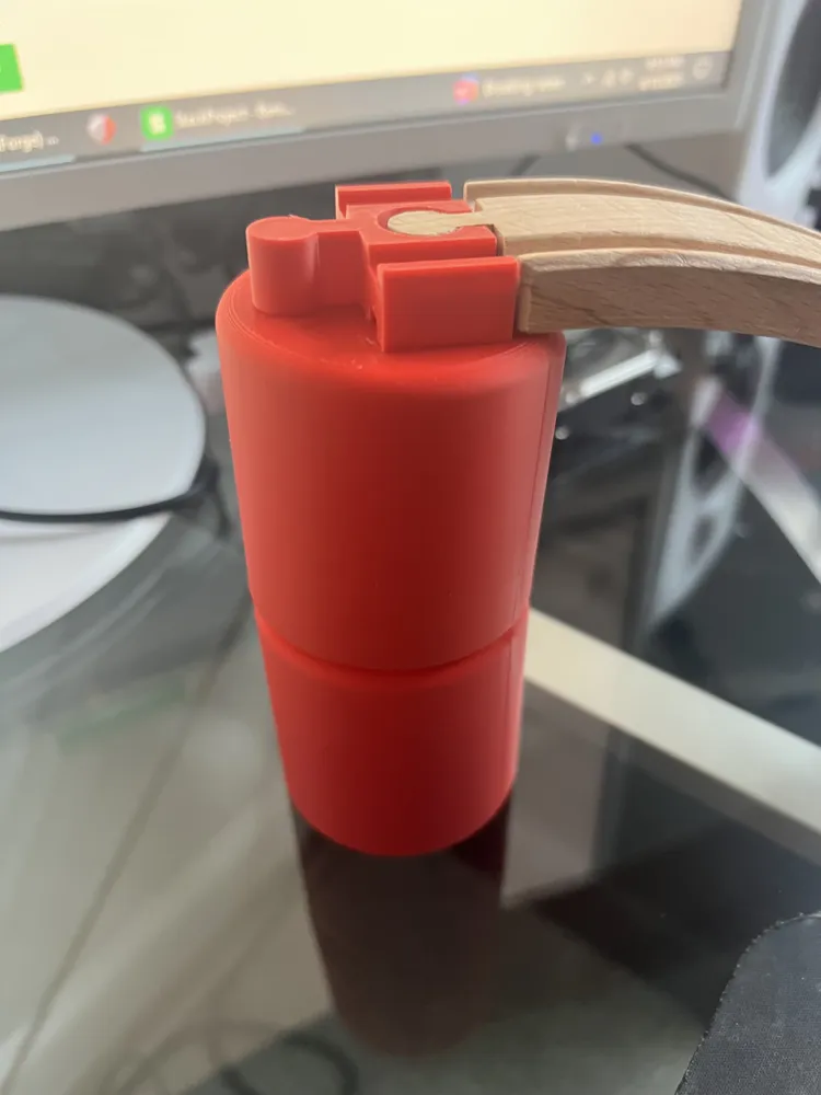 Ikea/Brio Train Track Stackable Riser by Keith MakerWorld: Download ...