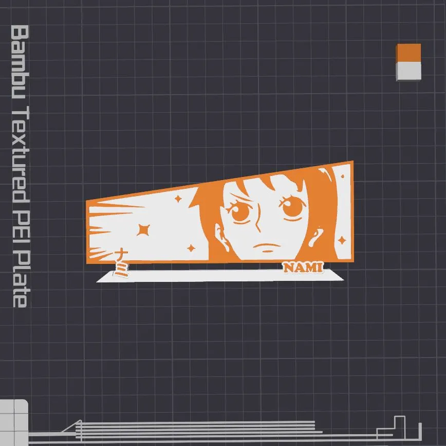 One Piece Nami Table Stand by 5kyrunn3r - MakerWorld