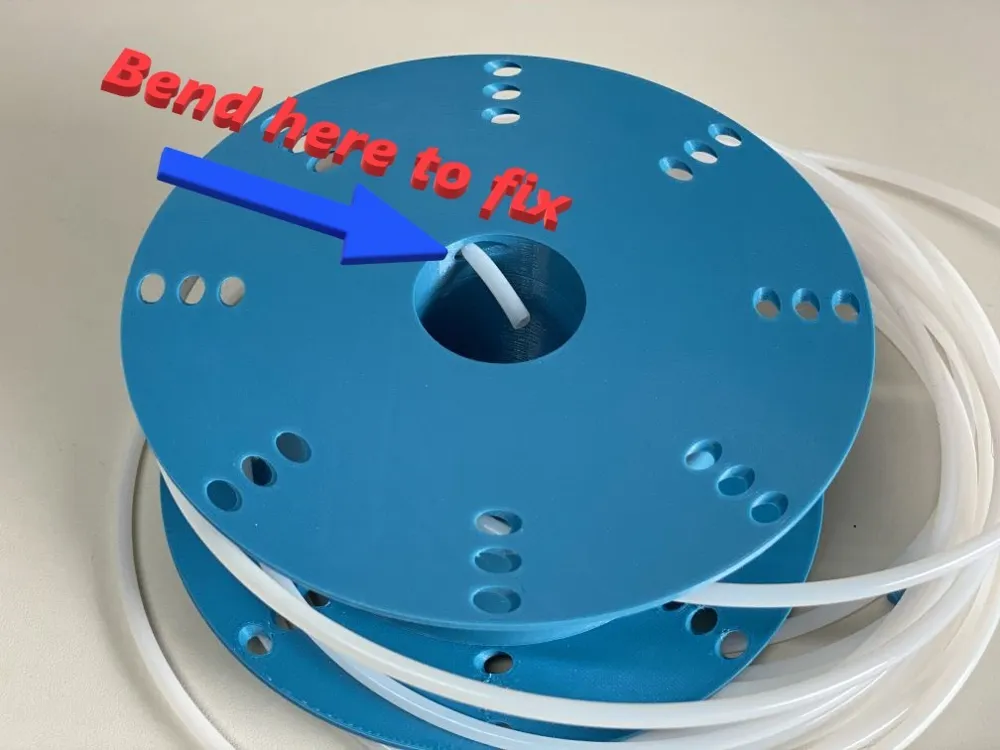 PTFE Tube Spool / 4mm Whatever-Spool by Piddey - MakerWorld