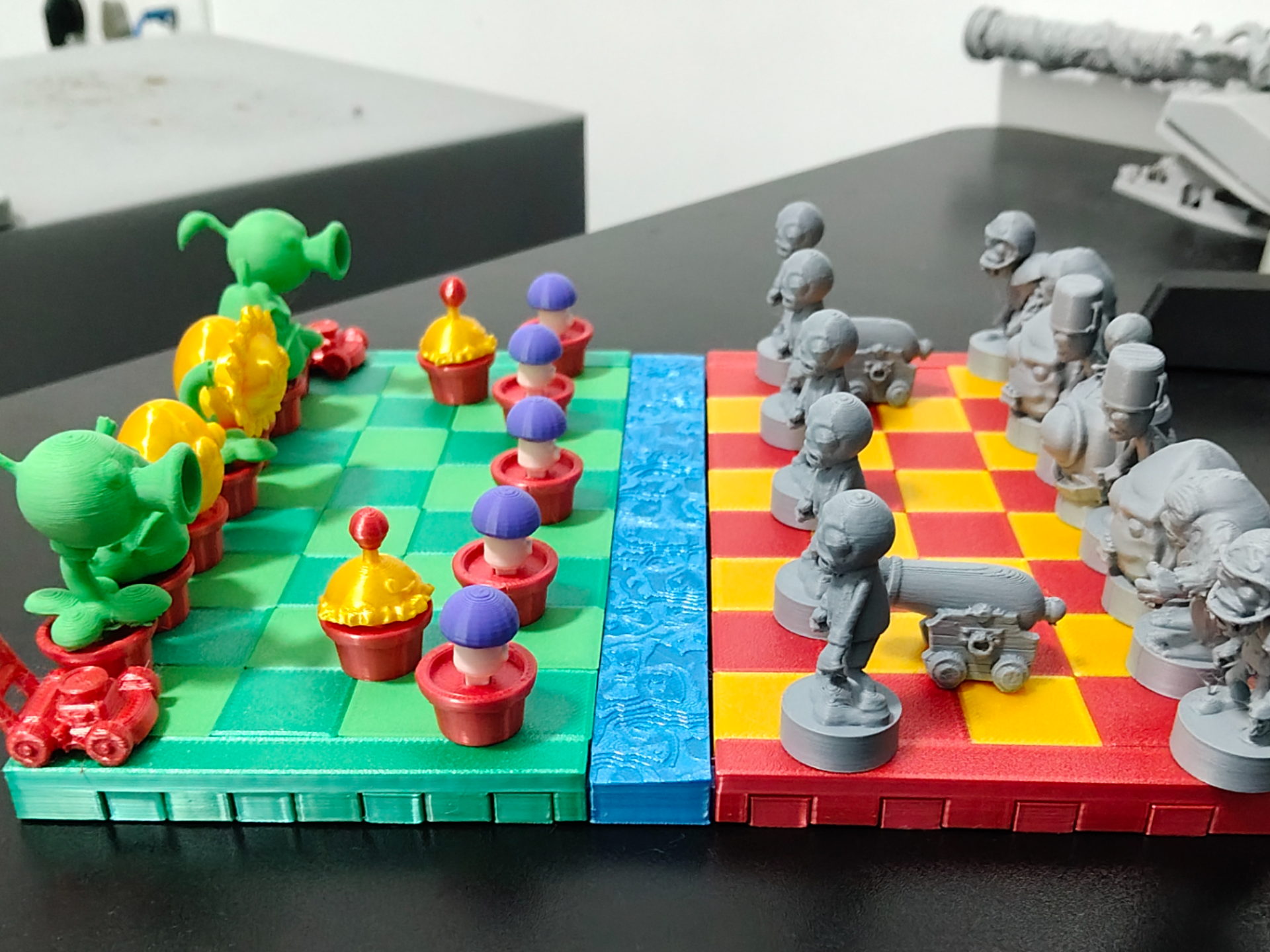 Plants vs Zombies Edition Chinese Chess by Tiger Bee MakerWorld ...