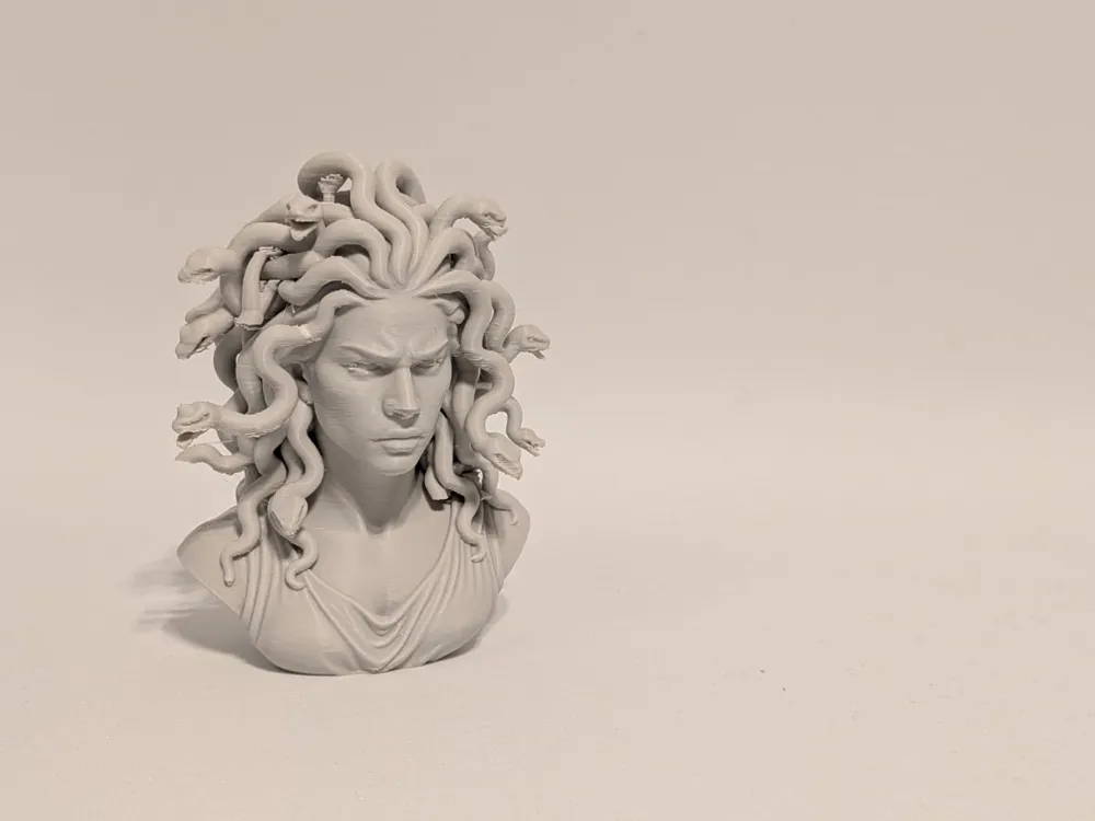 Medusa Bust | Greek Mythology - Free 3D Print Model - MakerWorld