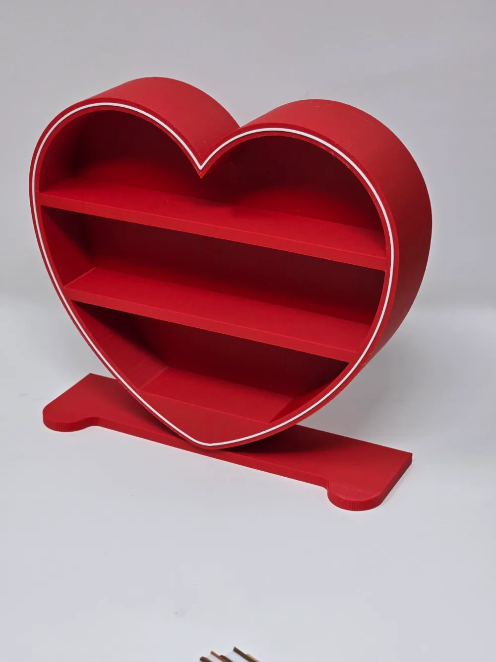 Miniature Decorative Heart Bookcase by WhispersofLiterati MakerWorld ...