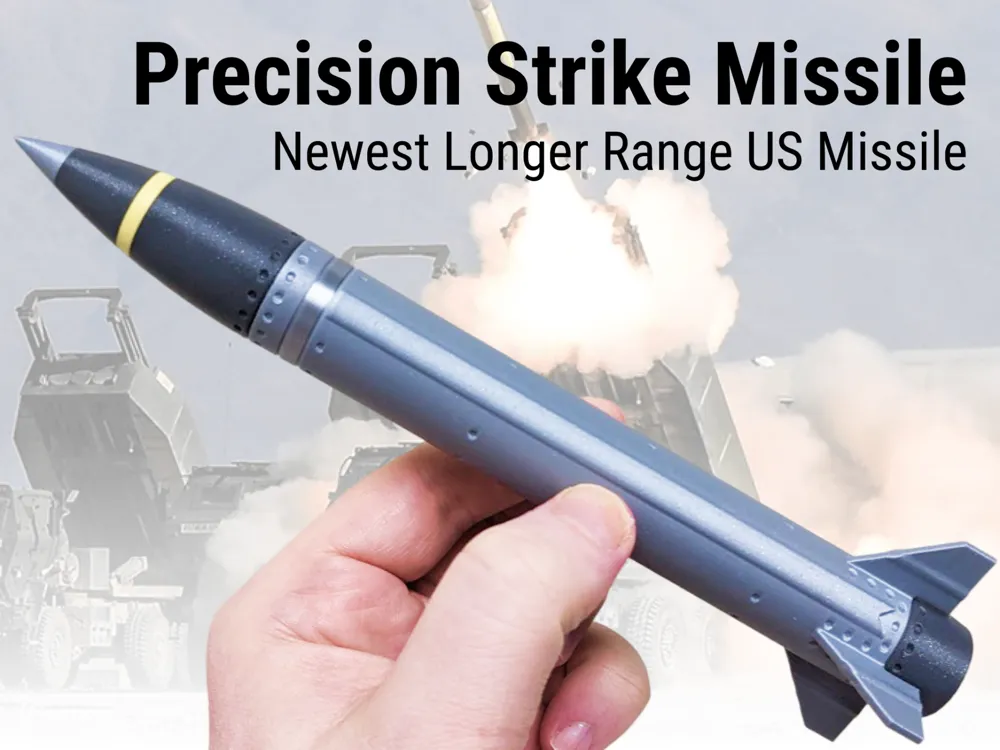 US Army's Newest PrSM Long Range Missile - Free 3D Print Model - MakerWorld