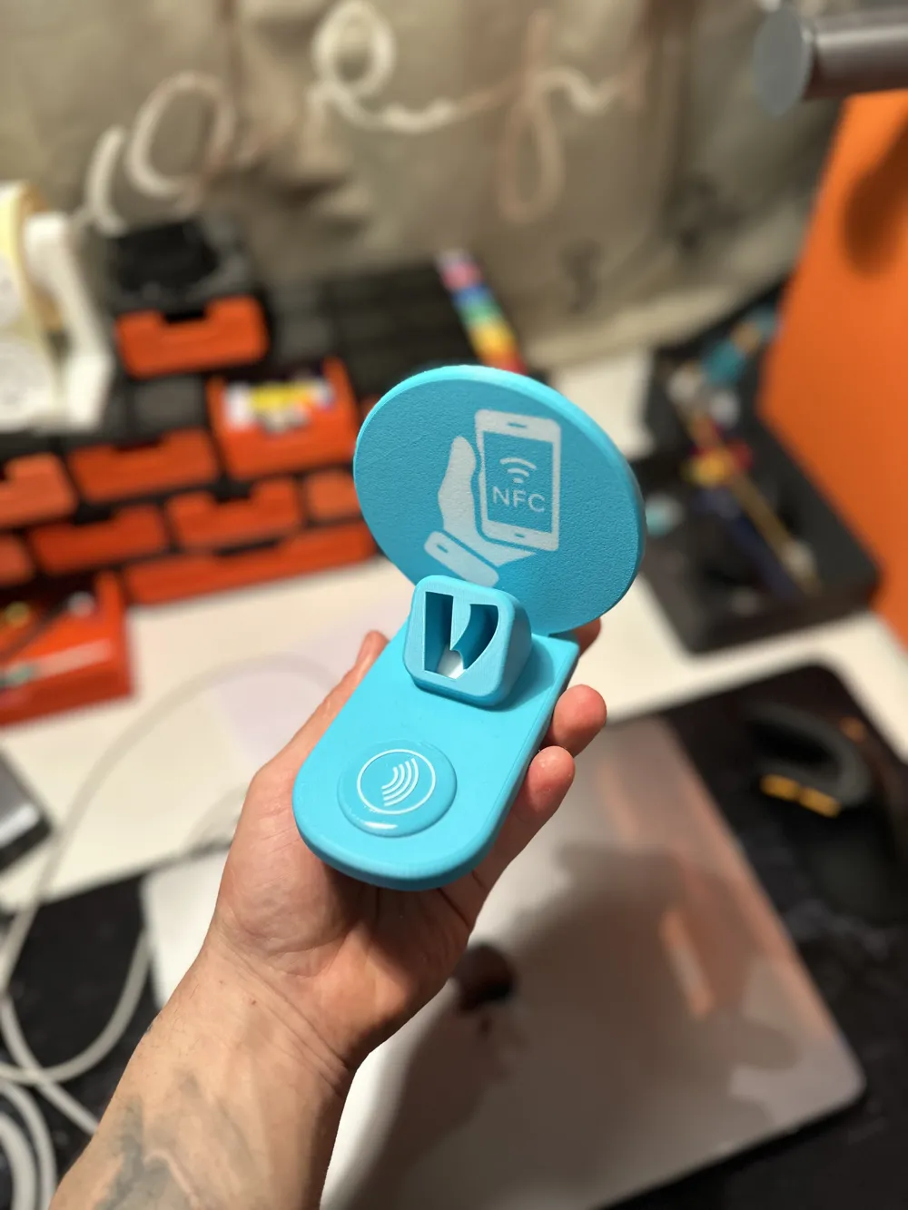 NFC Venmo Stand by 3Di Belli MakerWorld: Download Free 3D Models
