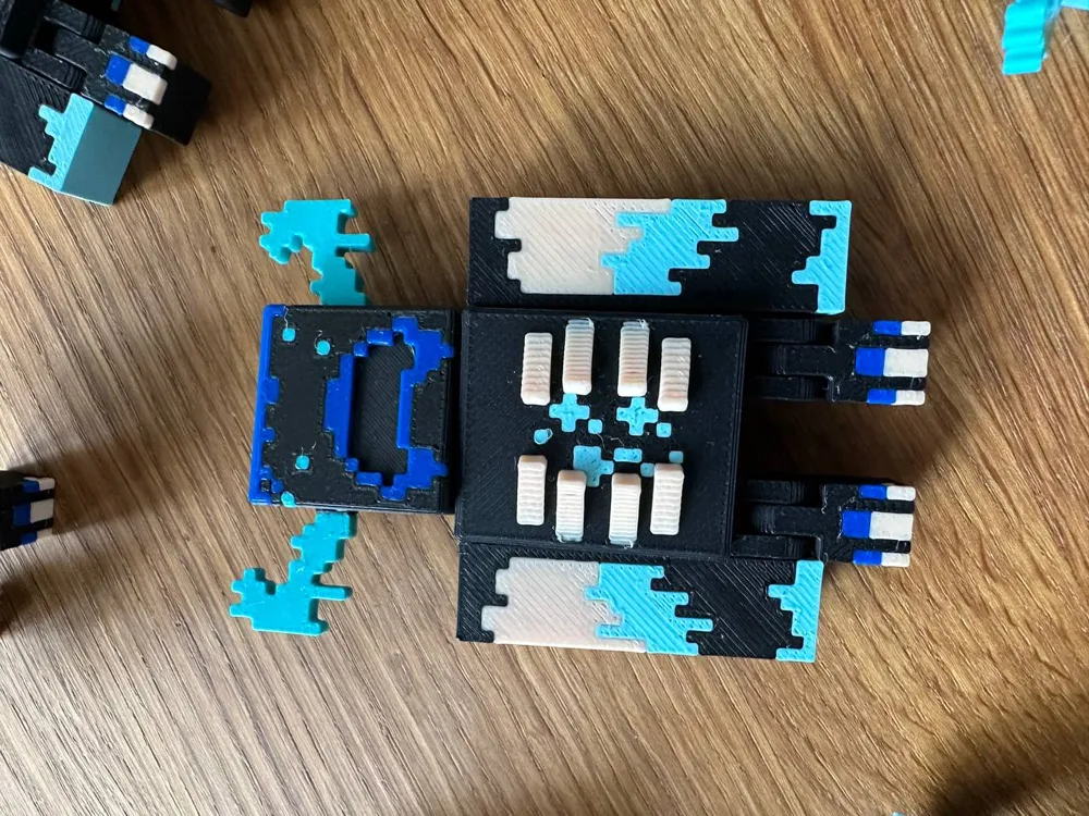 Minecraft Warden Articulated by kirimba MakerWorld: Download Free 3D Models