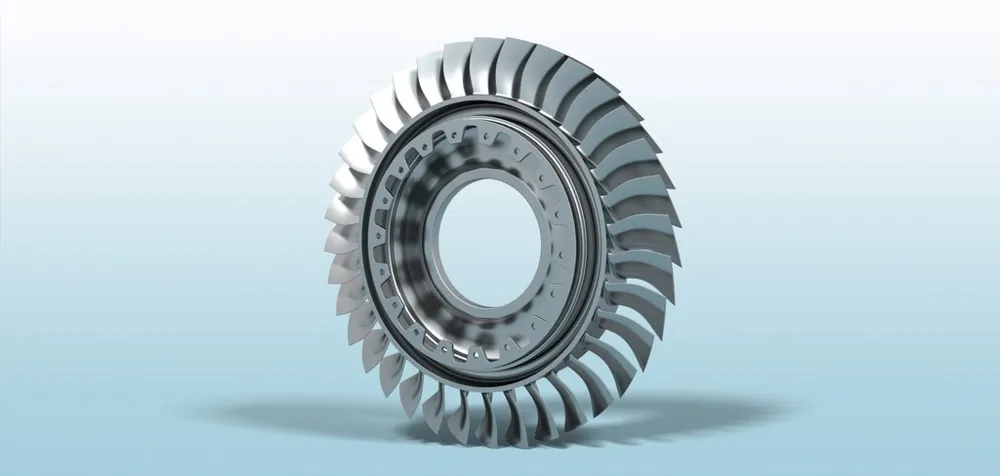 Jet Engine Compressor Blisk by CATIAV5FTW - MakerWorld