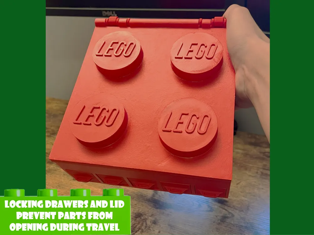 LEGOs Dimensions Carrying Case - Free 3D Print Model - MakerWorld