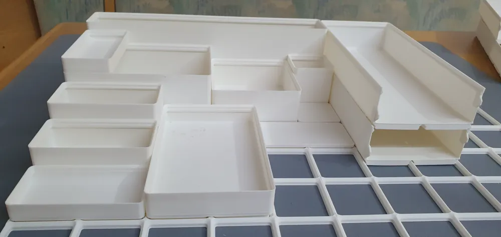 Gridfinity Split Bin - all sizes by Schmidsfeld MakerWorld: Download ...