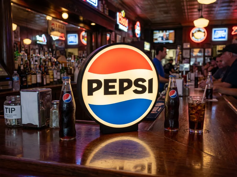 PEPSI lightbox - Free 3D Print Model - MakerWorld