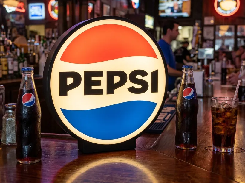 PEPSI lightbox - Free 3D Print Model - MakerWorld