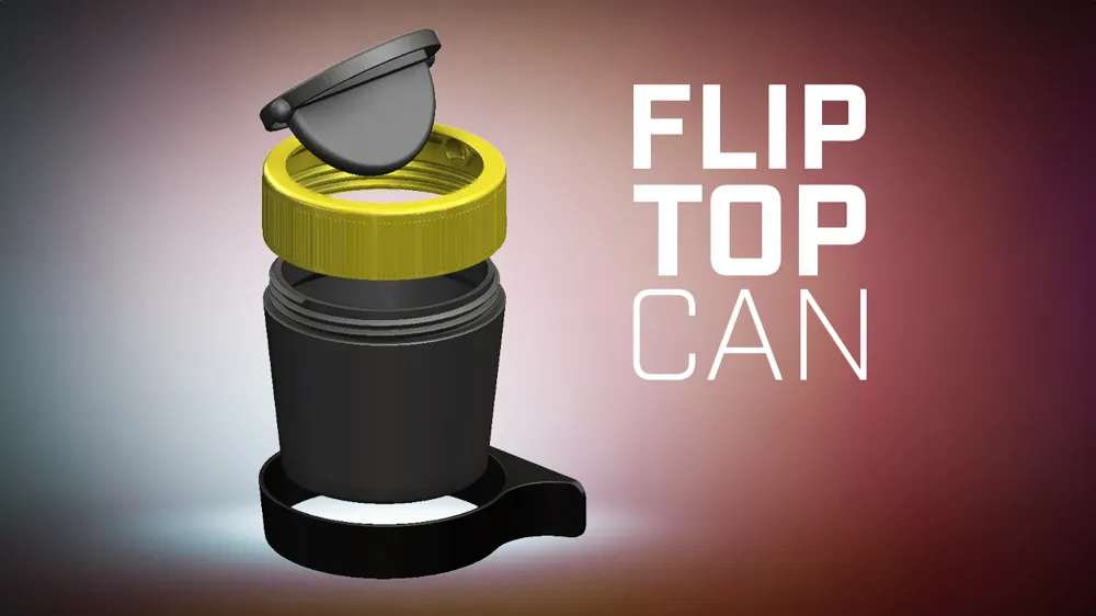 Flip Top Can by Makefy - MakerWorld