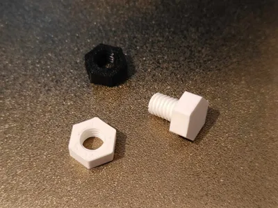 M8 Screw Set / NUT / WASHER M8 x 10-80mm by Irvs MakerWorld: Download ...