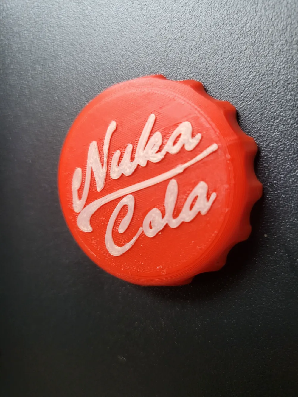 Nuka-Cola Bottle Cap Magnet(Fallout) by NoWayOut1980 - MakerWorld