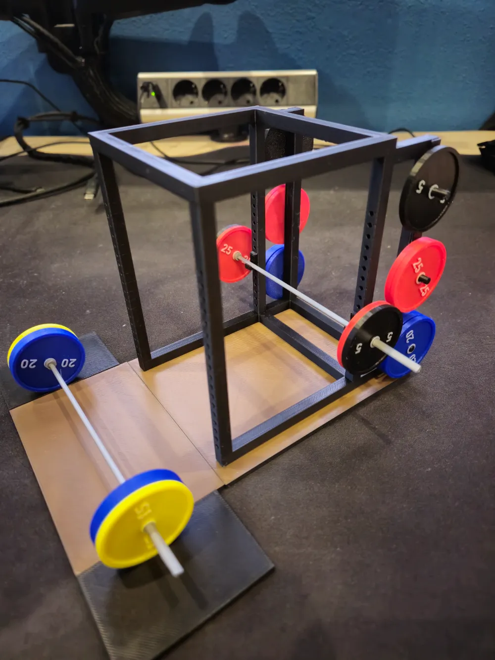 Small Pr-Power-Rack by Judd_DanielsMakerWorld: Download Free 3D Models