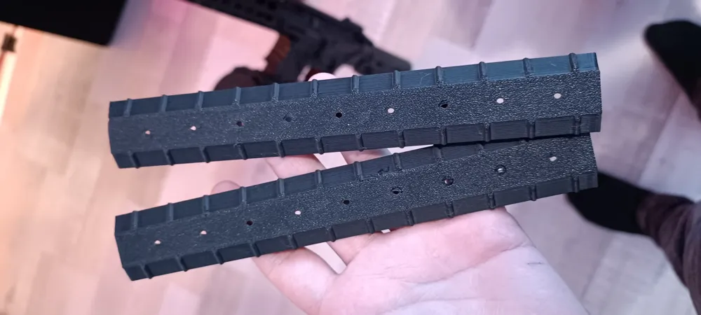 Keymod Railcover - Pressfit 9 Units - Free 3D Print Model - MakerWorld