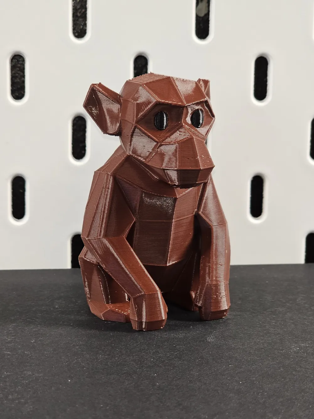 Monkey – Low Poly – Origami Style by 2B.MainPrints MakerWorld: Download ...