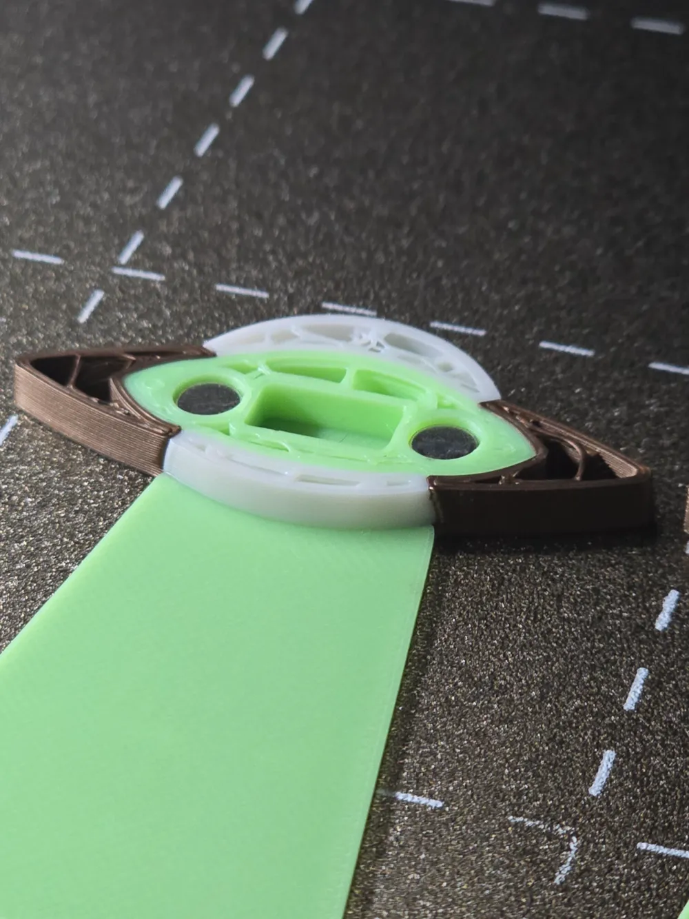 Glow-in-the-Dark UFO Fridge Magnet - Free 3D Print Model - MakerWorld