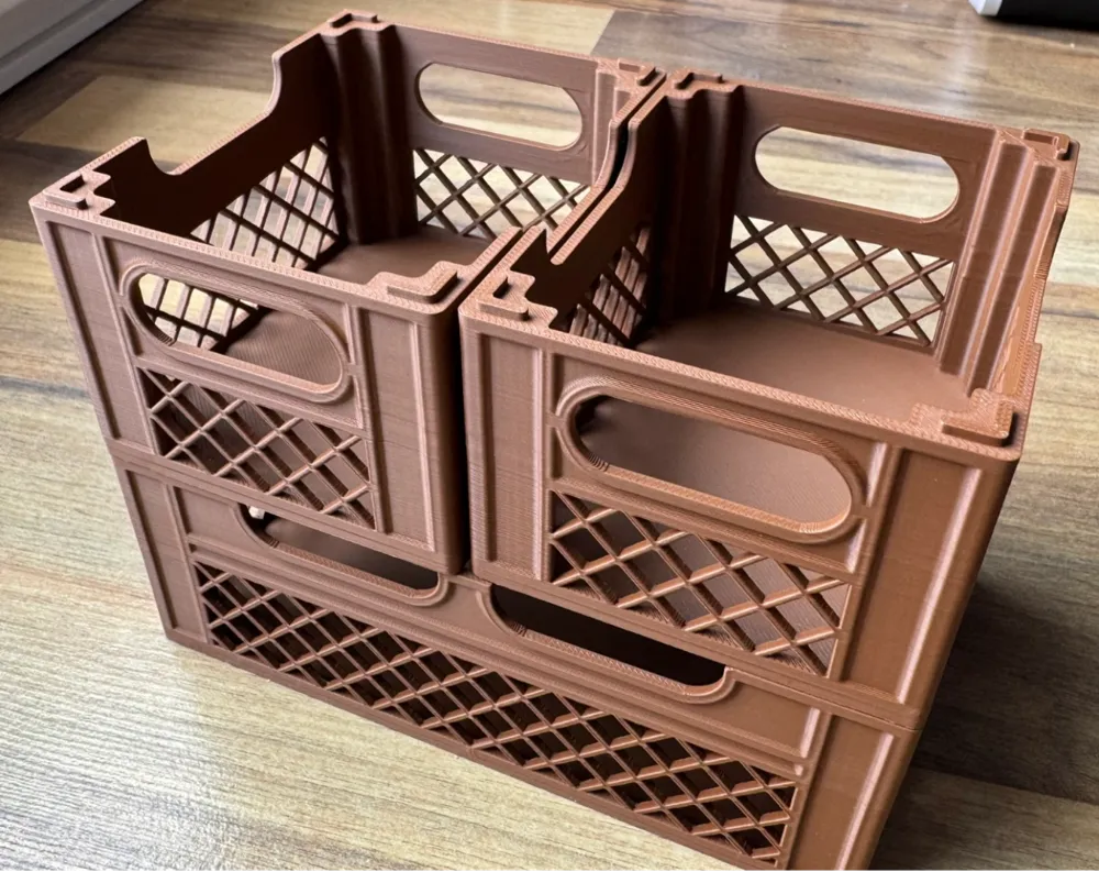 Stackable Box large & small Remixed by First_Base MakerWorld: Download Free 3D Models