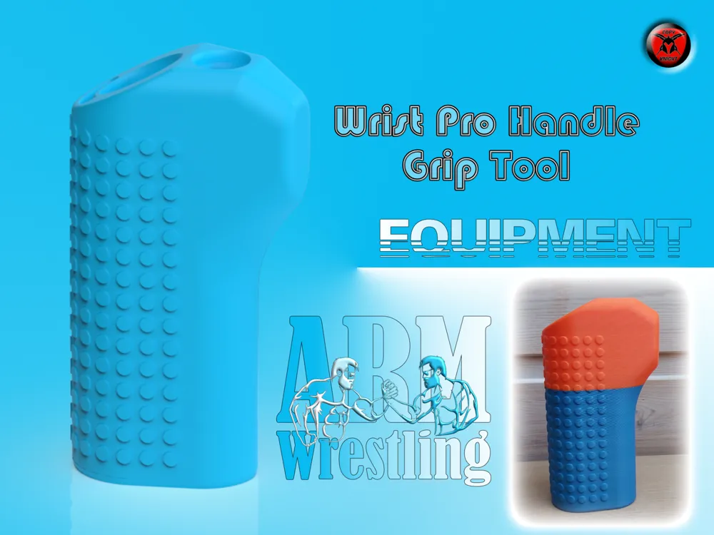 Armwrestling Wrist Pro Handle Grip by CopyKnight - MakerWorld