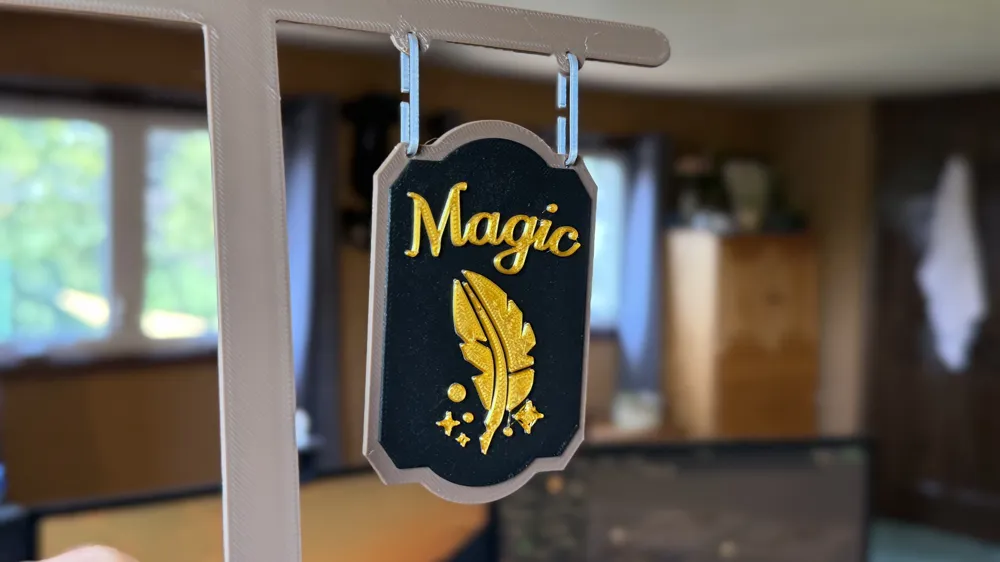 Fantasy Bookshelf Signs - Free 3D Print Model - MakerWorld