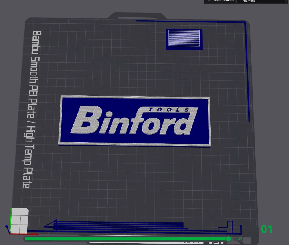 Binford tools logo by ozzman39 - MakerWorld