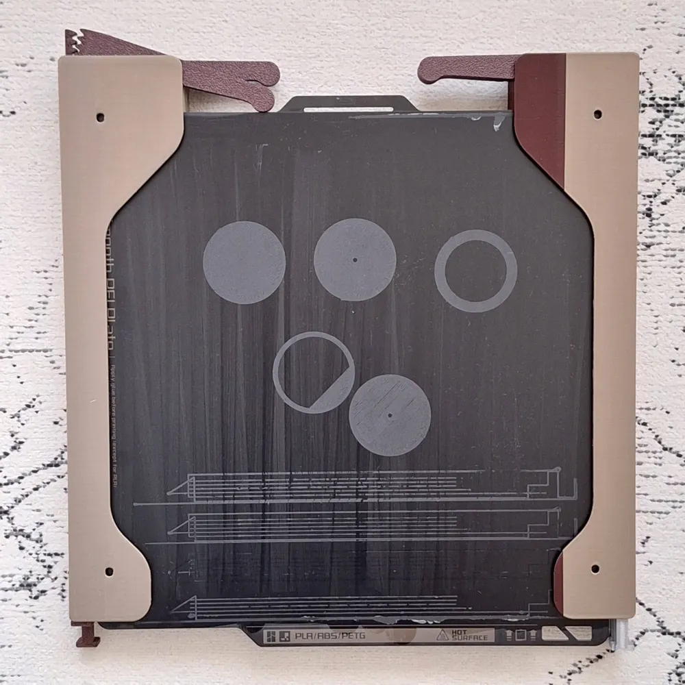 Bambu X1 A1 Build Plates holder with eject button by Frantisek23 ...