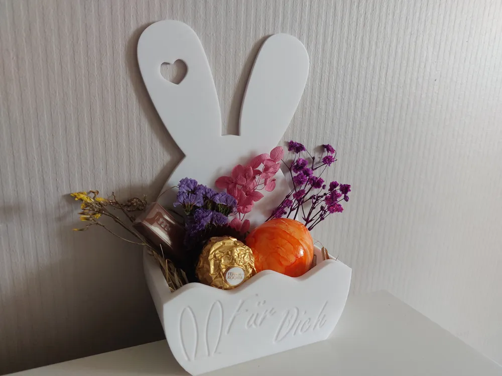 Easter Basket For You Gift Decoration - Free 3D Print Model - MakerWorld