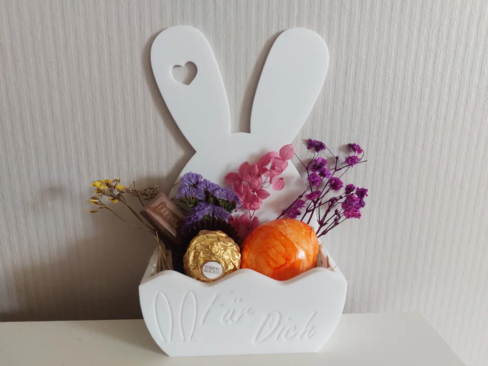 Easter Basket For You Gift Decoration - Free 3D Print Model - MakerWorld