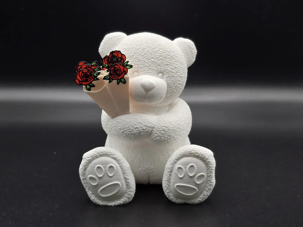 Bouquet-Hat for your Teddy Bear (Read description) - Free 3D Print ...