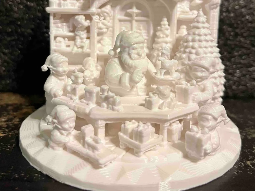 Santa's Toy Factory - Free 3D Print Model - MakerWorld