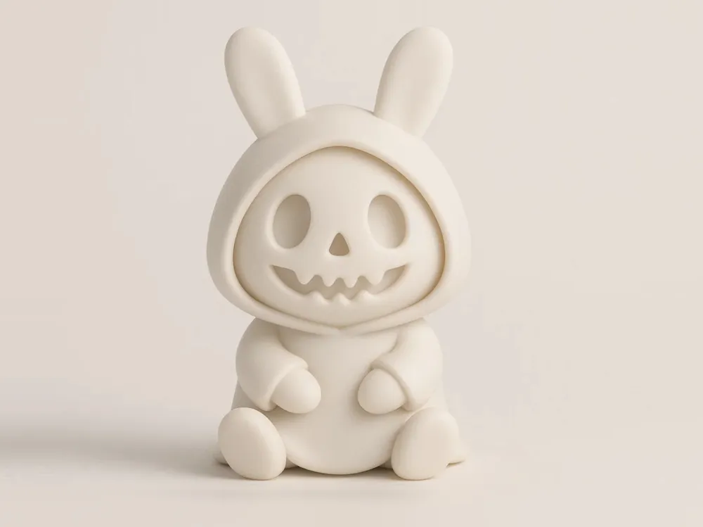 Cloaked Rabbit by 汤圆加可乐 MakerWorld: Download Free 3D Models