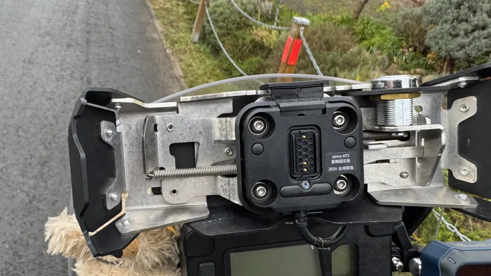 Adaptateur Carpuride W502 pour supports Garmin Zumo - Modèle d ...