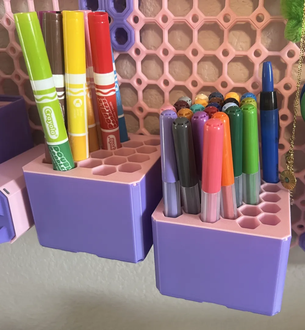 Multibin Insert Tops for Markers - Honeycomb Type Remixed by TwinMoons ...