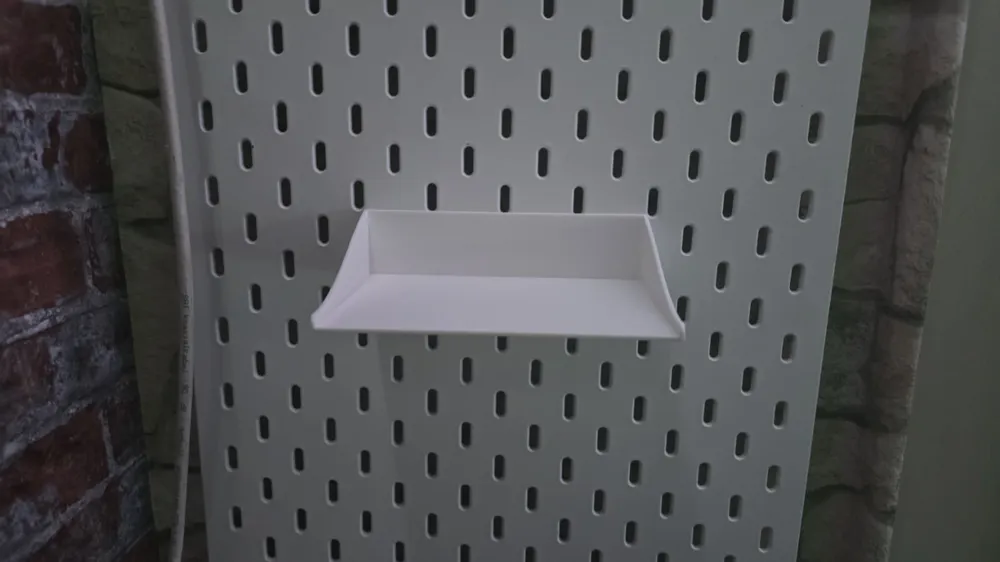 SKÅDIS Mini Regal / Ablage – Einfaches Steckregal – Kostenloses 3D ...